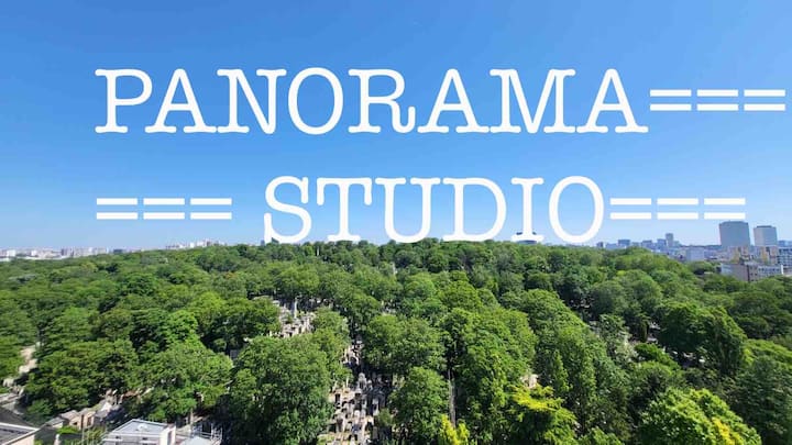 Superbe Studio Rénové, Vue Panoramique - Paris