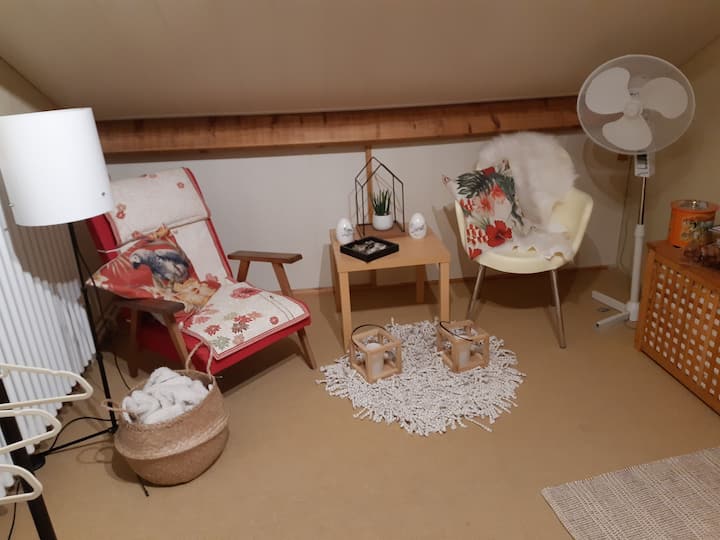 Loue Chambre Possible Pour 2 Personnes  Mansardée - Moulins
