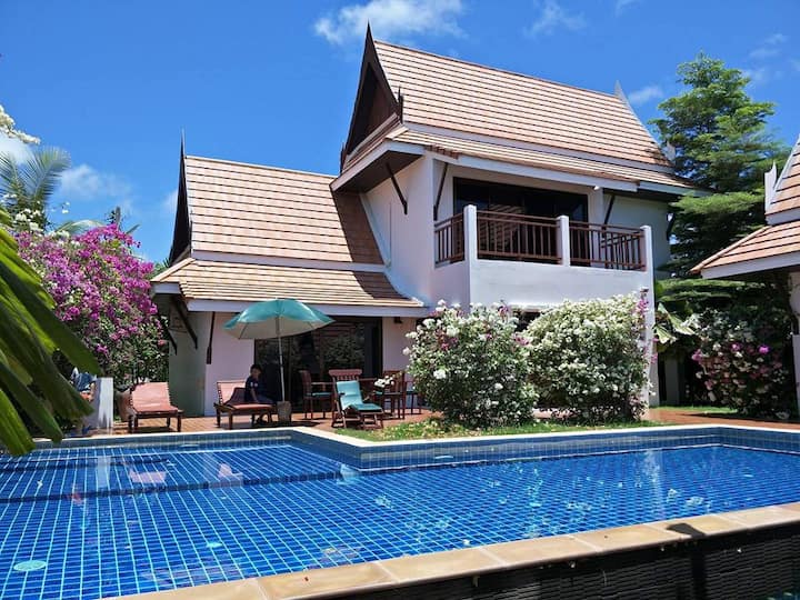 Exclusive Deluxe Oriental Thai Poll Villa 4br - Ko Samet