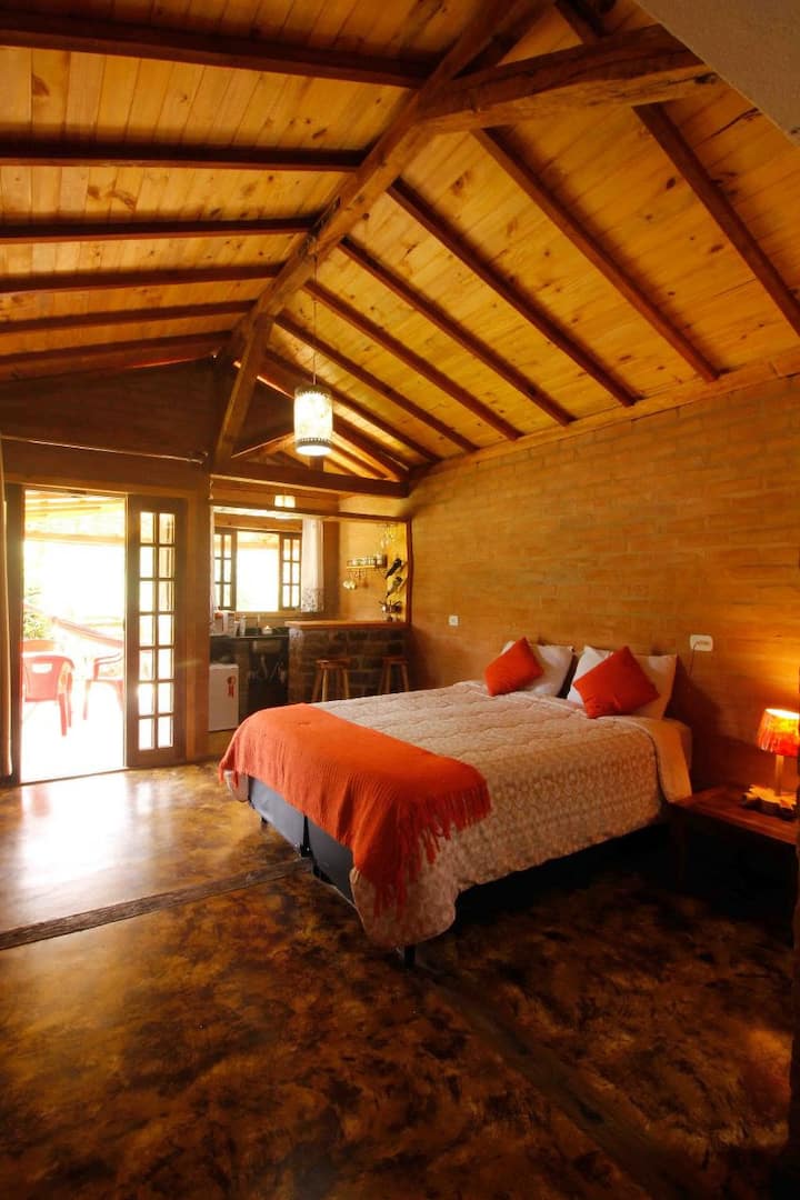 Chalé Rústico Aconchegante - Santo Antônio do Pinhal