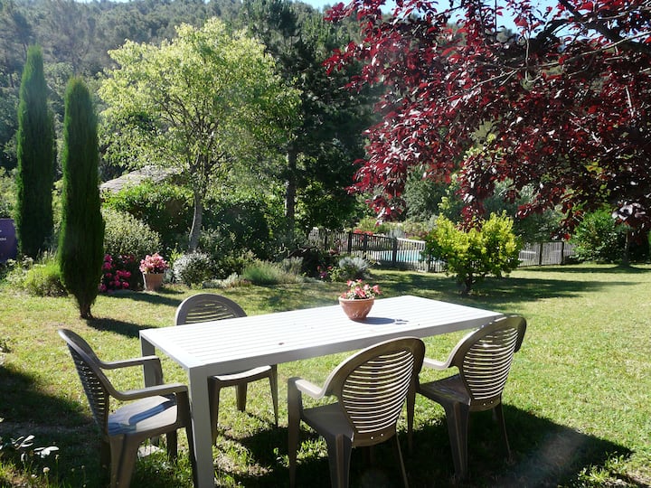 Coquet T2 Calme Piscine  Jardin - Saint-Zacharie