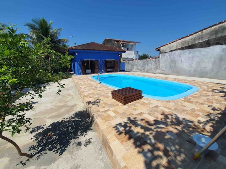 Casa Com Piscina Para Temporada - Peruíbe