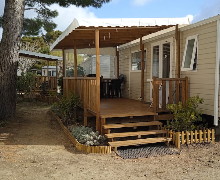 Mobilhome 6 Personnes Climatisé Narbonne Plage - Narbonne