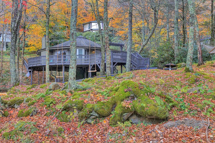Amazing Treehouse Chalet At Sugar Mountain Resort - Banner Elk, NC