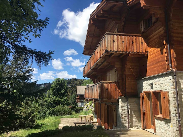 Spacieux Appartement à Crans-montana Avec Jardin - Crans-Montana