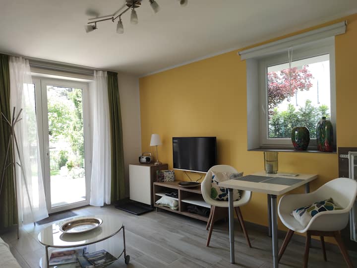 Gemütliches Garten-apartment Mit Bergblick - Walchensee