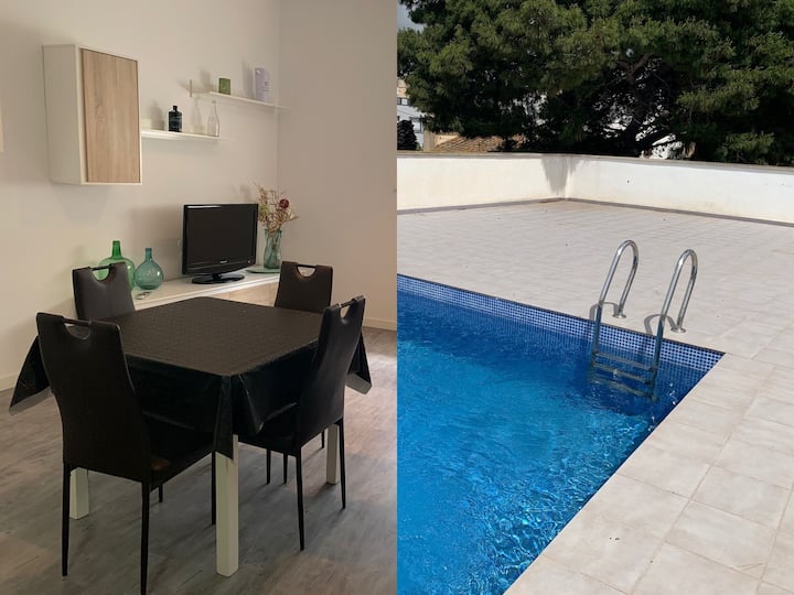 Can Bitxo, Apartamento Con Piscina En El Delta - Deltebre