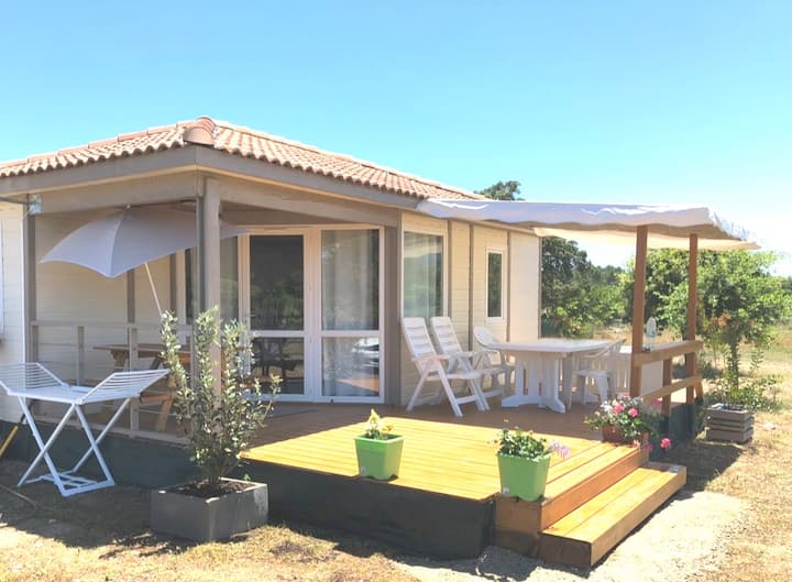 Beau Chalet, 2 Ch. Clim, Piscine Plage à 4 Km - Plage De Ghisonaccia