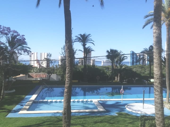 Apt, With Pool & Parking, Poniente Beach | 6 Pax. - Benidorm