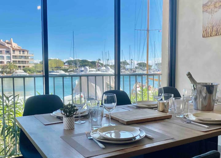 Appartement 6 Pers Sur Le Port - Cogolin