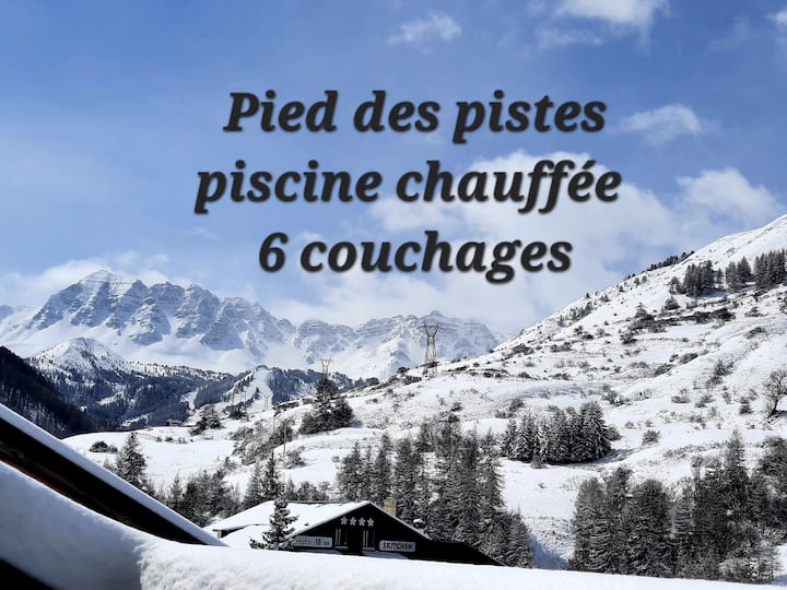 Joli T3#pied Des Pistes#piscine Chauffée#vars - Vars