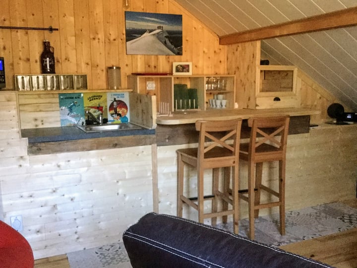 Studio Indépendant Dans Maison Serre Chevalier - Chantemerle