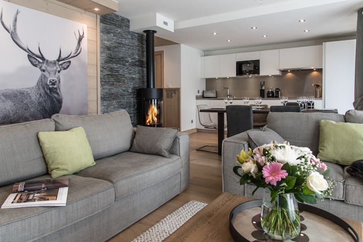 Apt 6 Pers, Wifi, 3 Ch, Piscine,200m Pistes! B105 - Morzine