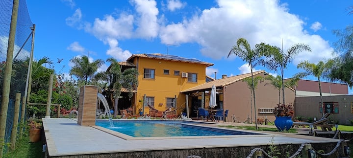 Casa Amarela: Piscina, Campinho E Muito Mais! - State of Espírito Santo