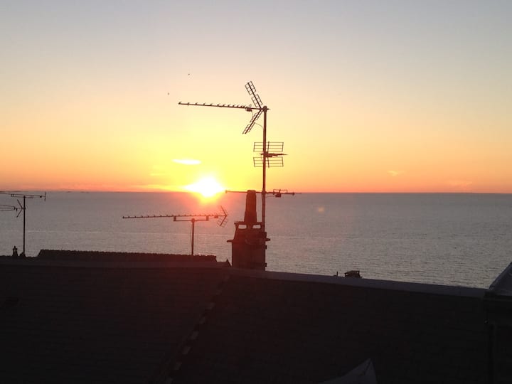 App Atypique Au Cœur De La Haute Ville Vue Mer - ibis Granville Port De Plaisance