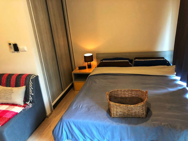 尚泰商场旁自有品牌高级公寓(Cpn)cozy Condo Near Central Festival - Chiang Mai