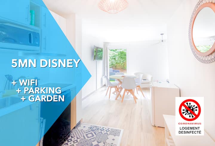 Clean N' New - Disney At 5mn+wifi+parking+garden - Lagny-sur-Marne