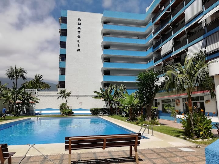Estudio-ático/vistas Al Mar/wifi/parking/piscina. - Puerto de la Cruz