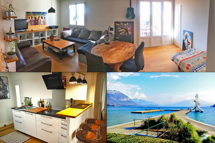 Appartement D'artiste Proche Lac - Free Parking !! - Annecy