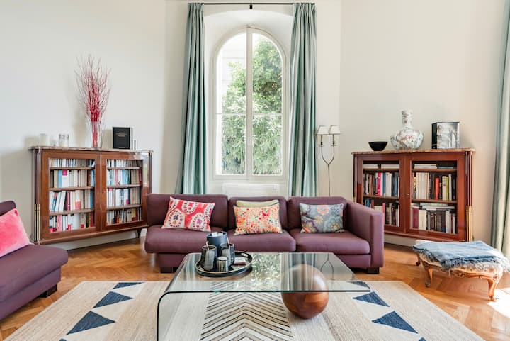 Belle Epoque Sea-view Villa On Leafy Hill Near Harbor - Saint-Jean-Cap-Ferrat
