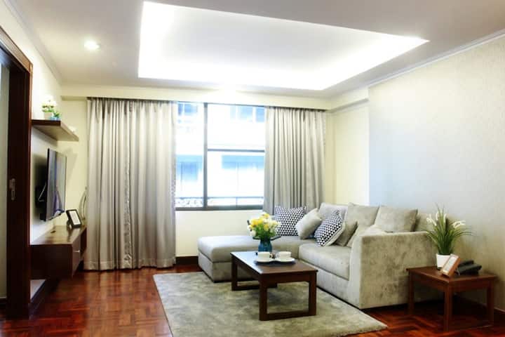 (203a)feel At Home Spacious 2 Br Apt - Bangkok