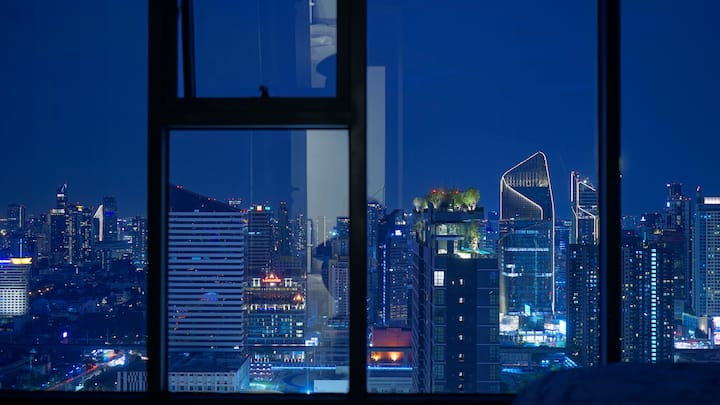 Sky-high Infinity Pool 2bed2bath - Bangkok