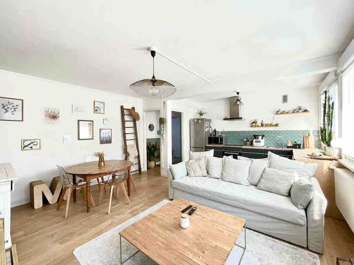 Appartement 4 Personnes - Parking Gratuit - Le Grand Palais - Lille