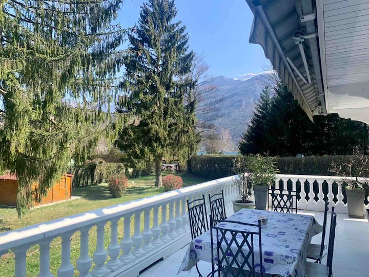 F4 Ds Maison A 100m Du Lac D'annecy Proche Plage - Doussard