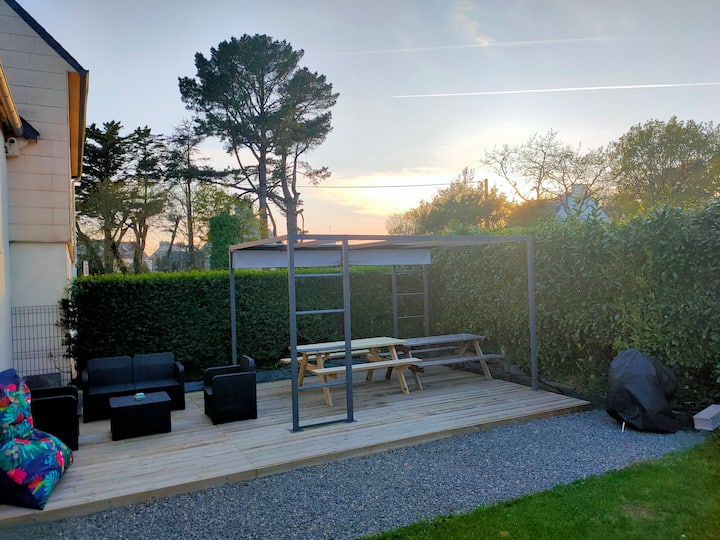 Maison Confort Rénovée Parking Billard Baby Jardin - Plougastel-Daoulas