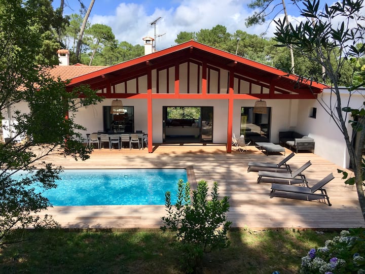 Villa Hossegor - 290m2 - Piscine - 12 Personnes - Capbreton