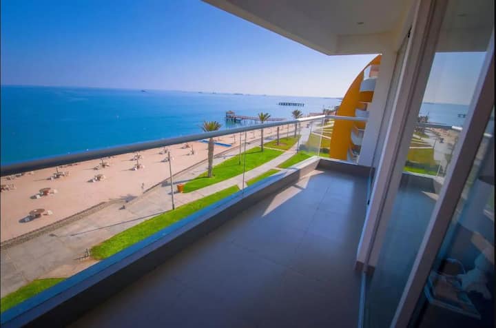 Paracas, Duplex En Primera Fila Frente Al Mar! - Pisco