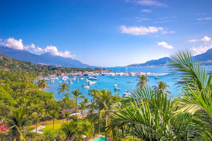Casa Com Total Vista Para O Mar, Venha Ser Feliz! - Ilhabela