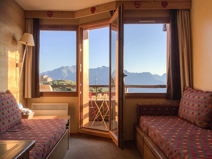 Beau Duplex Plein Sud, Ours Blanc 6 Pers. - L'Alpe d'Huez