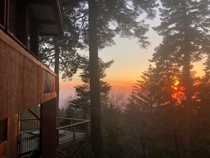 Summer Solstice -Cal-zen, Hot-tub, Sunset Views - Idyllwild-Pine Cove, CA