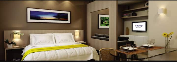 Flat Encantador Dentro De Parque Aquatico. - Caldas Novas