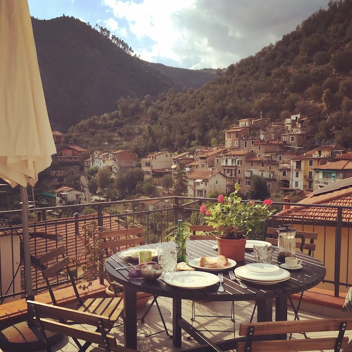 Apartment In Beautiful Airole - Ventimiglia