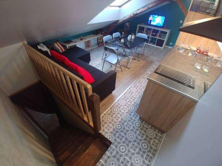 Petit Appartement Sous Les Toits : Proche Plage - Ouistreham