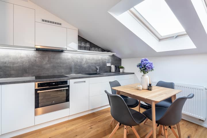 Luxury New Apartment,private Roof,amazing View - Praag