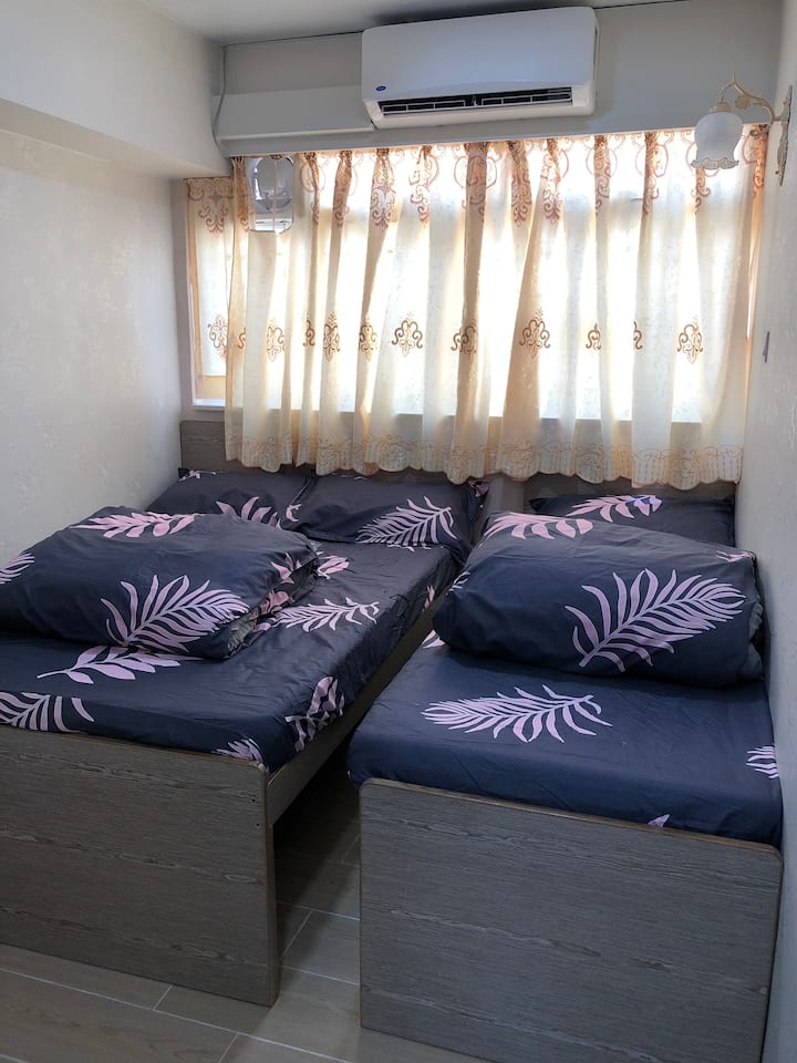 New★family Room(3ppl)next To Tsim Sha Tsui Station - Hongkong