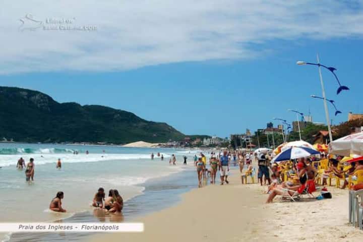 Apto 2 Com Hidromassagem, 100m Da Praia Ingleses. - Florianópolis