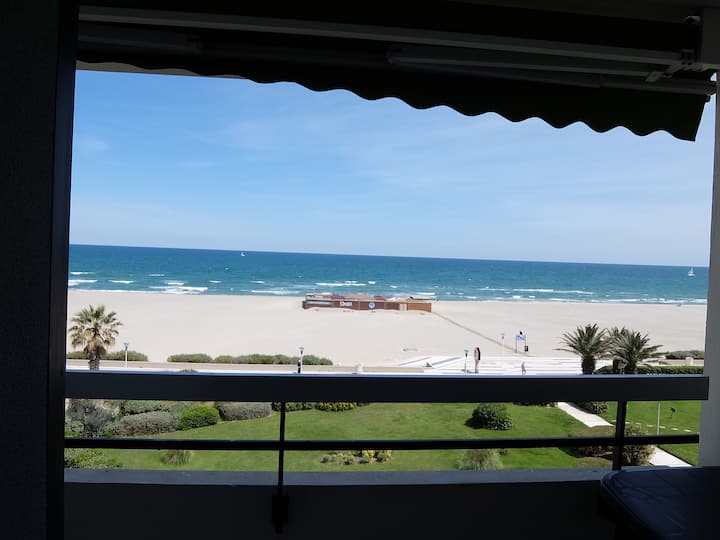 Studio Cabine 30m2, Clim, Ascenseur, Parking, Wifi - Canet-en-Roussillon