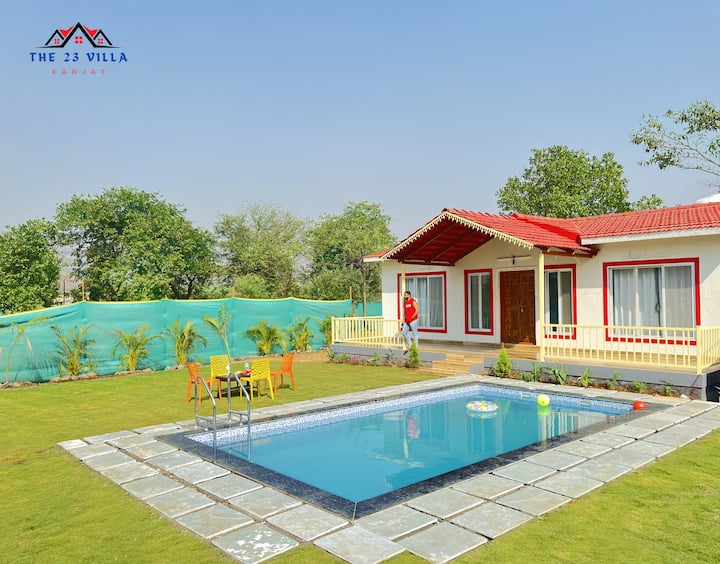 The 23 Villa. Countryside And Mountain View 2bhk. - Karjat