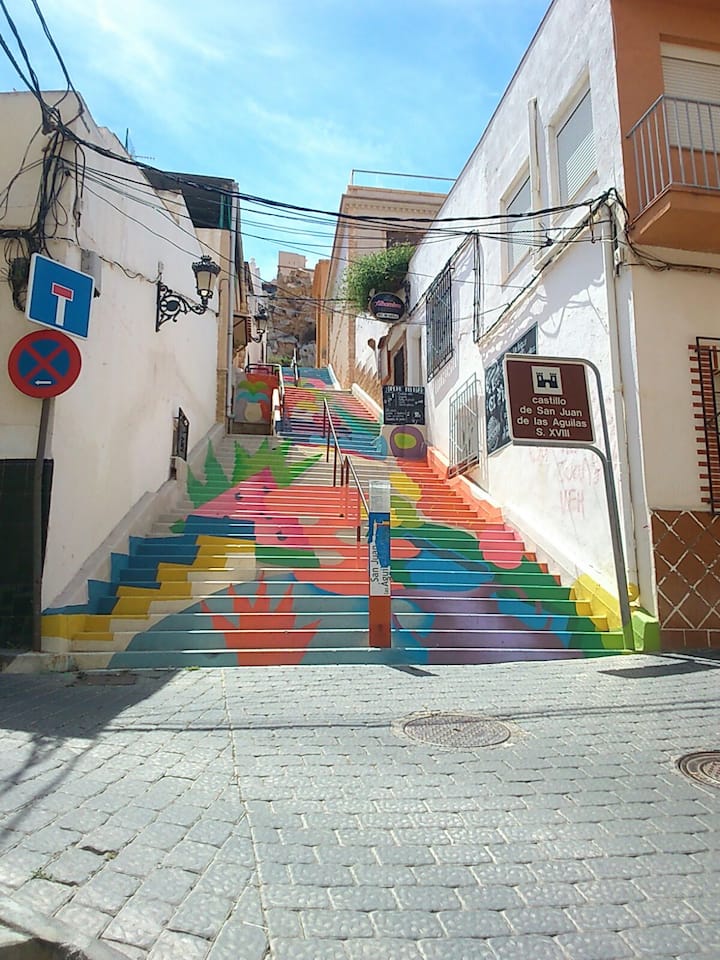 Casa Acogedora Muy Luminosa En Pie Castillo. Wi Fi - Águilas