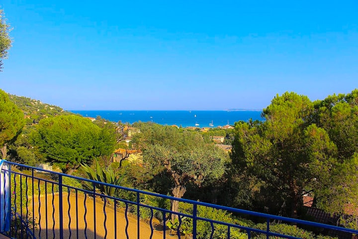 Villa Cosy Ac Vue S/ Mer à 10 Min De La Plage - Le Lavandou
