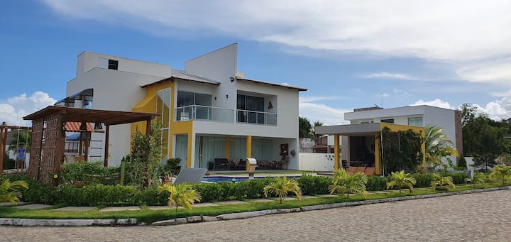 Casa Em Condomínio Perto Da Praia  Em Paripueira - Maceió
