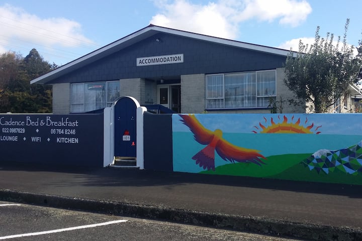Cadence Bnb Guest House Room 2 - Stratford, New Zealand