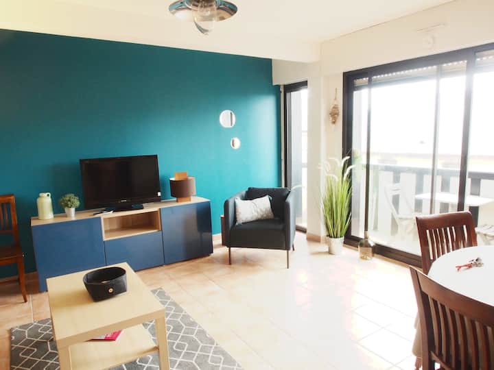 Deauville Centre Appt 50m2 Balcon, Parking Couvert - Deauville