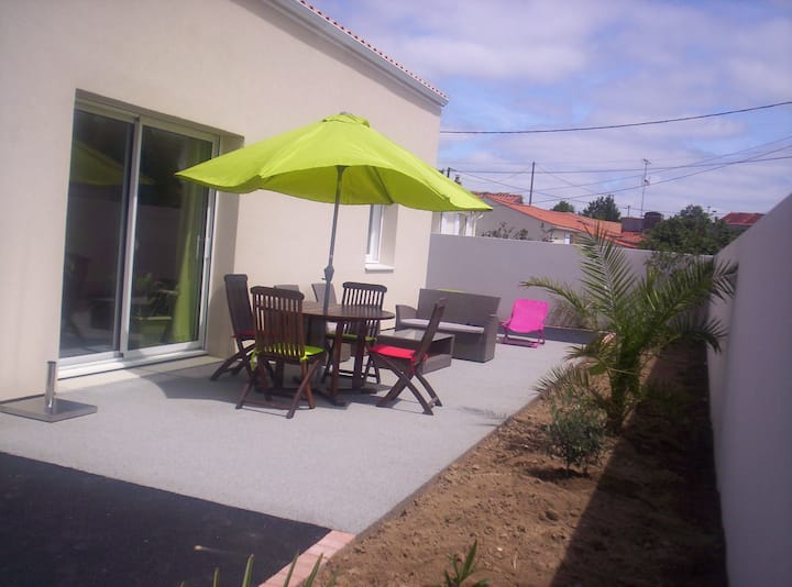 Maison Lumineuse Et Calme Pour 5 - L'ile D'olonne - Brem-sur-Mer