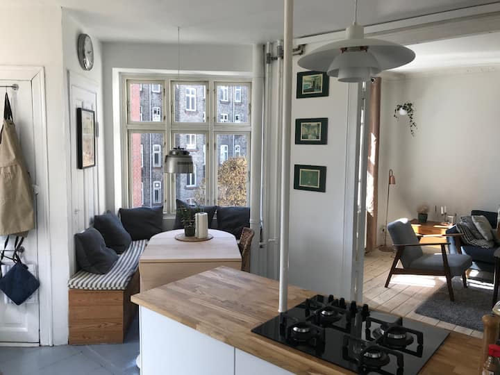 Spacious And Authentic Apartment In Copenhagen - Copenhaguen