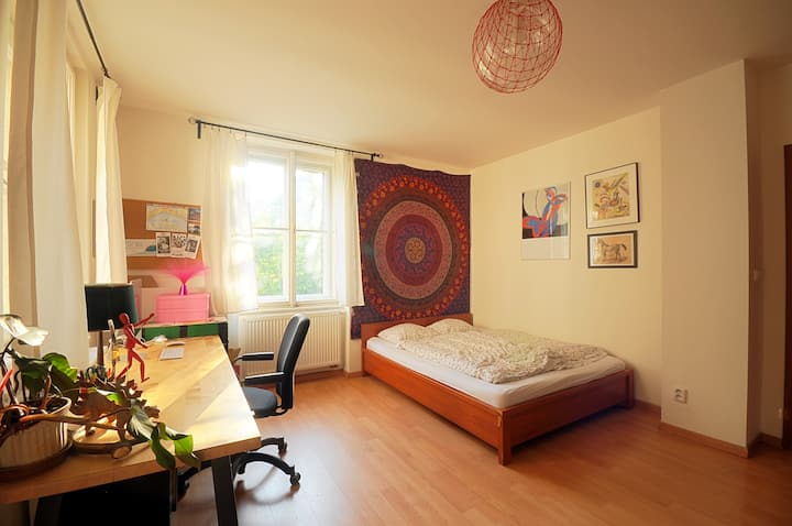 Beautiful Apartment With A Garden - Prague